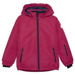 Skijacke Color Kids "Skijacke COSki", Jungen, Gr. 128, rosa (vivacious), Obermaterial: 100% Polyester PES., casual, regular fit normal, Jacken