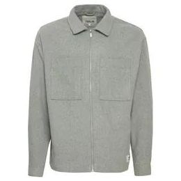 !Solid Kurzjacke SOLID "Übergangsjacke SDKlostermann" Gr. S, grau (light grey melange) Herren Jacken