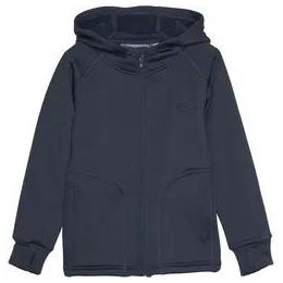 Fleecejacke Color Kids "Fleecejacke COFleece", Mädchen, Gr. 128, blau (total eclipse), Obermaterial: 100% Polyester PES., casual, regular fit normal, Jacken