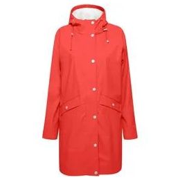 Regenjacke Ichi "Regenjacke IHTazi" Gr. S, rot (poppy rot) Damen Jacken