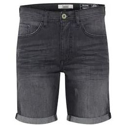 Jeansshorts Blend "Jeansshorts BHLuke" Gr. M, N-Gr, grau (denim dunkelgrau), Herren, Web, Obermaterial: 98% Baumwolle CO. 2% Elasthan EL., unifarben, Jeans