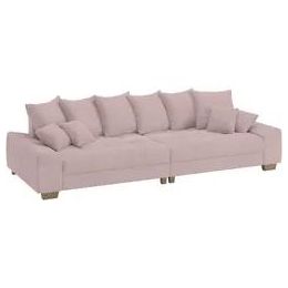 Big-Sofa Inosign "Nikita II" Sofas Gr. B/H/T: 300cm x 88cm x 118cm, Cord, Ausführung / Funktion, rosa Wahlweise mit Kaltschaumpolsterung, bis 140 kg belastbar