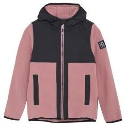 Fleecejacke Color Kids "Fleecejacke COFleece" Gr. 116, lila (foxglove) Jungen Jacken