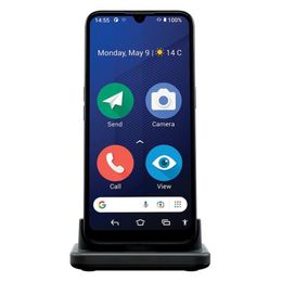 Doro 8210 64GB/4GB - Dark Blue with Cradle