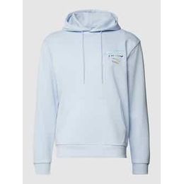 Tommy Jeans Hoodie mit Label-Print und Känguru-Tasche