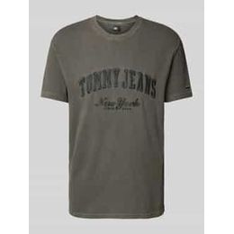 Tommy Jeans T-Shirt mit Label-Stitching