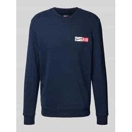 Tommy Jeans Sweatshirt mit Label-Print