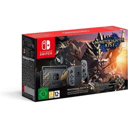 Nintendo Switch 32GB - Grau - Limited Edition Monster Hunter Rise