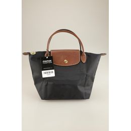 Longchamp Damen Handtasche, schwarz, Gr.