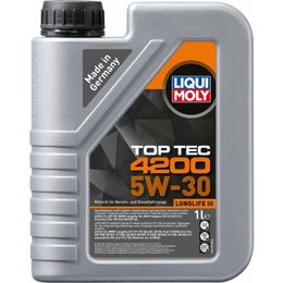 Motoröl Top Tec 4200 sae 5W-30 Longlife iii 1 l Motoröle - Liqui Moly