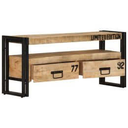 TV-Schrank 100x30x45 cm Mango Massivholz vidaXL