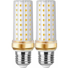 E27-LED-Glühbirne, warmweiß, entspricht 20 w Halogenlampe, 3000 k, 1000 lm, 360-Grad-Winkel, nicht dimmbar, E27-Schraube, kein Flimmern, Beleuchtung,