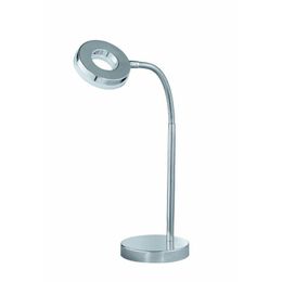 Iperbriko - Flexible LED-Schreibtischlampe 4 w Rennes Chrome Trio Lighting