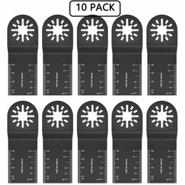 10 x 35 mm UN35F10 Holzschneidklingen für Bosch Fein (nicht StarLock), Makita, Milwaukee, Einhell, Hitachi Parkside, Ryobi, Worx, Workzone,