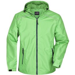 James Nicholson Sportliche, funktionale Outdoorjacke Herren JN1118 Gr. xl spring-green/navy - James&nicholson