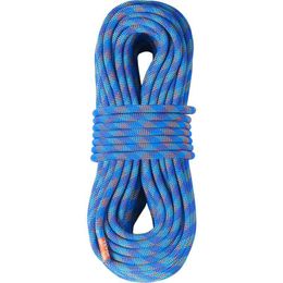 10,2 mm dynamisches Kletterseil, 70 m (230 Fuß) Outdoor-Kletterseil, 25 kN Bruchspannung, dehnbares Faserseil mit Stahlkarabinerhaken für Flucht,