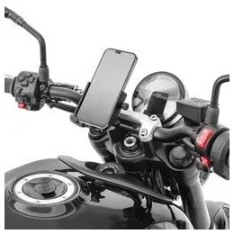 Handyhalterung mit Powerbank Tourtecs SH2 Motorrad Smartphonehalter DPLB4