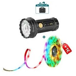 Olight Marauder Mini Leistungsstarke LED Taschenlampe mit 7000 Lumen 600 Meter Bundle