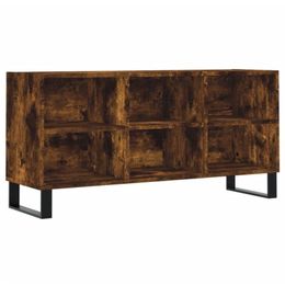 TV-Schrank Räuchereiche 103,5x30x50 cm Holzwerkstoff vidaXL