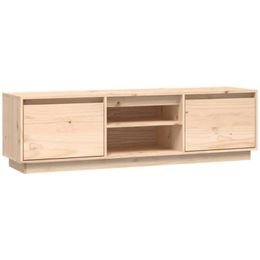 vidaXL - TV-Schrank 140x35x40 cm Massivholz Kiefer