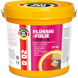 Halbau - Flüssigfolie Extreme Badabdichtung Dichtmembran Dichtfolie D02 - 25KG