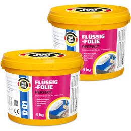 Halbau - Flüssigfolie Perfect Badabdichtung Dichtmembran Dichtfolie D01 - 8KG