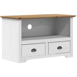 TV-Schrank mit 2 Schubladen bodo 91,5x44,5x56 cm Kiefernholz vidaXL