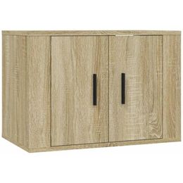 TV-Wandschrank Sonoma-Eiche 57x34,5x40 cm vidaXL