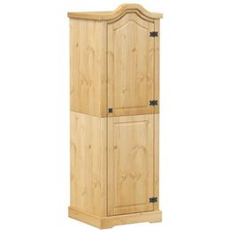 Kleiderschrank Corona 55x52x170 cm Massivholz Kiefer vidaXL