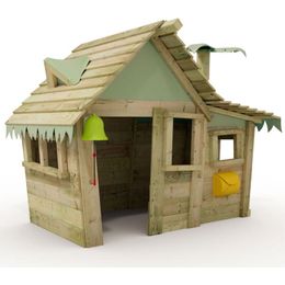 Wickey - Spielhaus Casita - Kinderspielhaus aus Holz, Gartenhaus für Kinder, extrem witterungsbeständig - aus kesseldruckimprägniertem Massivholz