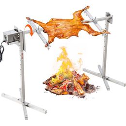 Vevor - Lammgrill, Spanferkelgrill, Spießbratengrill, 41 kg BBQ-Spießgrill für Schwein, Lamm, Ziege, elektrischer 42-W-Motor, kommerzielle