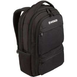 Laptoprucksack Wenger "Fuse, schwarz" Gr. B/H/T: 35cm x 47cm x 10cm, schwarz Herren Rucksäcke für Laptops bis 15,6 Zoll