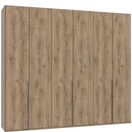 Kleiderschrank wimex "New York" Schränke Gr. B/H/T: 270cm x 236cm x 58cm, 6 St., braun (plankeneichefarben) in vielen Breiten, 208 oder 236cm hoch