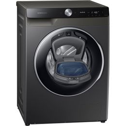 B (A bis G) Samsung Waschmaschine "WW80T654ALX" Waschmaschinen AddWash™ schwarz Waschmaschine