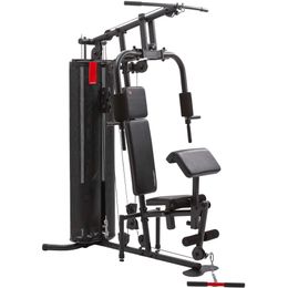 Kraftstation Christopeit Sport "SP 2000" Kraftstationen schwarz multifunktionale Fitnessstation, max. Trainingsgewicht 56 kg