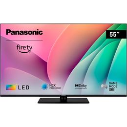 E (A bis G) Panasonic LED-Fernseher "TV-55W80AEZ" Fernseher Gr. 55, schwarz