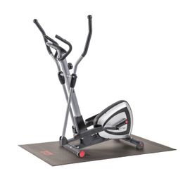 Crosstrainer Motive Fitness by U.N.O. "CT 400 (mit/ohne Unterlegmatte)" Gr. 1, grau, Crosstrainer, ohne Unterlegmatte, Schwungmasse ca. 9,5 kg, 8 Widerstandsstufen, B:63cm H:150cm L:110cm