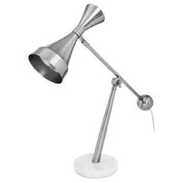 Tischleuchte Kayoom "Cosima" Lampen Gr. H: 65,00cm, silberfarben (silber) Schreibtischlampe harmonisch, modern, vielseitig kombinierbar