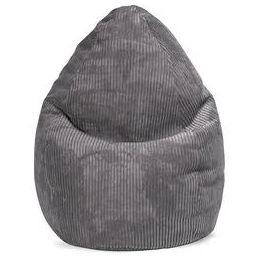 Sitzsack MAGMA HEIMTEX "BeanBag SHARA XL" Sitzsäcke Gr. B: 110cm, grau (anthrazit) Baby