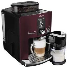 Krups Kaffeevollautomat "EA829G Espresseria Automatic Latt'Espress" Kaffeevollautomaten mit kompact-LCD Display, integrierter Milchbehälter rot (bordeaux/schwarz) Bestseller