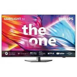 G (A bis G) Philips LED-Fernseher Fernseher Gr. 43, grau (anthrazit)