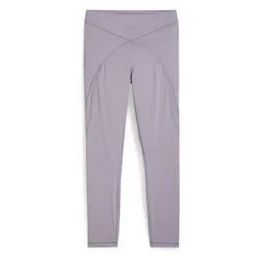 Yogaleggings Puma "ULTRABARE Hochgeschnittene 7/8-Leggings Damen" Gr. L, Normalgrößen, lila (pale plum lila), Damen, Obermaterial: 77% Polyester, 23% Elasthan; Innenbund: 87% Polyester, 13% Elasthan, Hosen