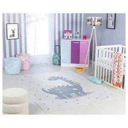 Kinderteppich SURYA "SEOUL" Teppiche Gr. B: 160cm, 6mm, L: 213cm, grau Kinder Kids