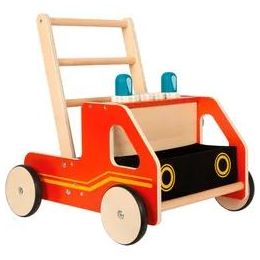 Lauflernwagen Small Foot "Feuerwehr", rot, Lauflernhilfen, KinderB:40cm H:49,5cm T:48cm, B:40cm H:49,5cm T:48cm