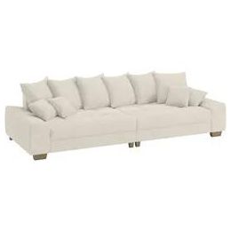 Big-Sofa Inosign "Nikita II" Sofas Gr. B/H/T: 300cm x 88cm x 118cm, Cord, Ausführung / Funktion, beige (natur) Wahlweise mit Kaltschaumpolsterung, bis 140 kg belastbar