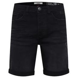 Jeansshorts Blend "Jeansshorts BHMartels" Gr. XL, N-Gr, schwarz (denim schwarz), Herren, Web, Obermaterial: 99% Baumwolle CO. 1% Elasthan EL., unifarben, Jeans