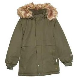 Winterjacke Minymo "Winterjacke MISnow" Gr. 122, grün (olive night) Jungen Jacken