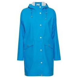 Regenjacke Ichi "Regenjacke IHTazi" Gr. L, blau (blithe) Damen Jacken