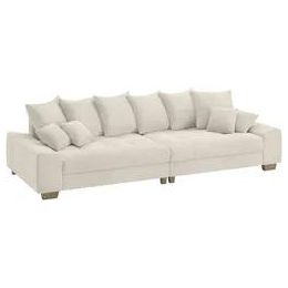 Big-Sofa Inosign "Nikita II" Sofas Gr. B/H/T: 300cm x 88cm x 118cm, Soft clean, Ausführung / Funktion, beige (natur) Wahlweise mit Kaltschaumpolsterung, bis 140 kg belastbar