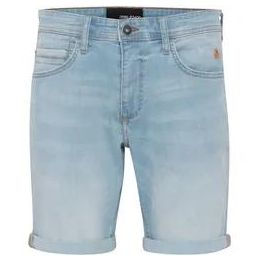 Jeansshorts Blend "Jeansshorts BHDenim" Gr. S, N-Gr, blau (denim bleach blau), Herren, Obermaterial: 70% Baumwolle CO. 28% Polyester PES. 2% Elasthan EL., unifarben, Jeans